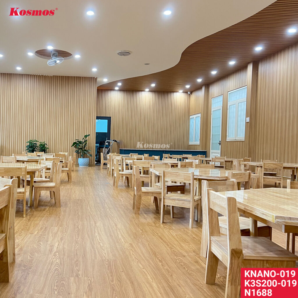 Công trình thực tế sàn nhựa Kosmos SPC - 2025