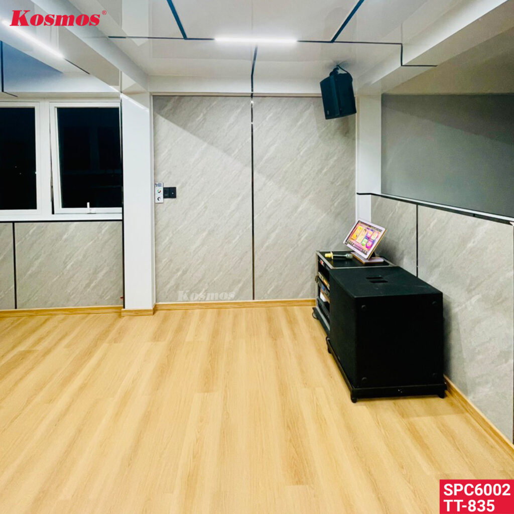 Công trình thực tế sàn nhựa Kosmos SPC - 2025