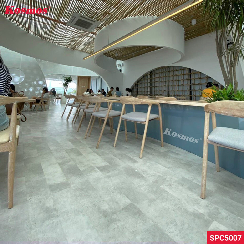 Actual construction of Kosmos SPC plastic floor - 2025