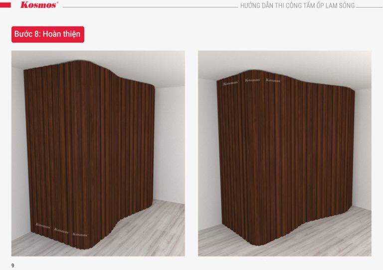 Instructions for constructing fluted panel with curved corners and skeleton