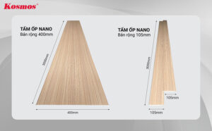 Tấm ốp nhựa nano ốp tường, trần phẳng nhẹ đẹp 2026