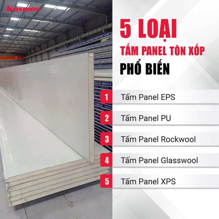 Bảng báo giá tấm Panel cách nhiệt chi tiết mới nhất 2026