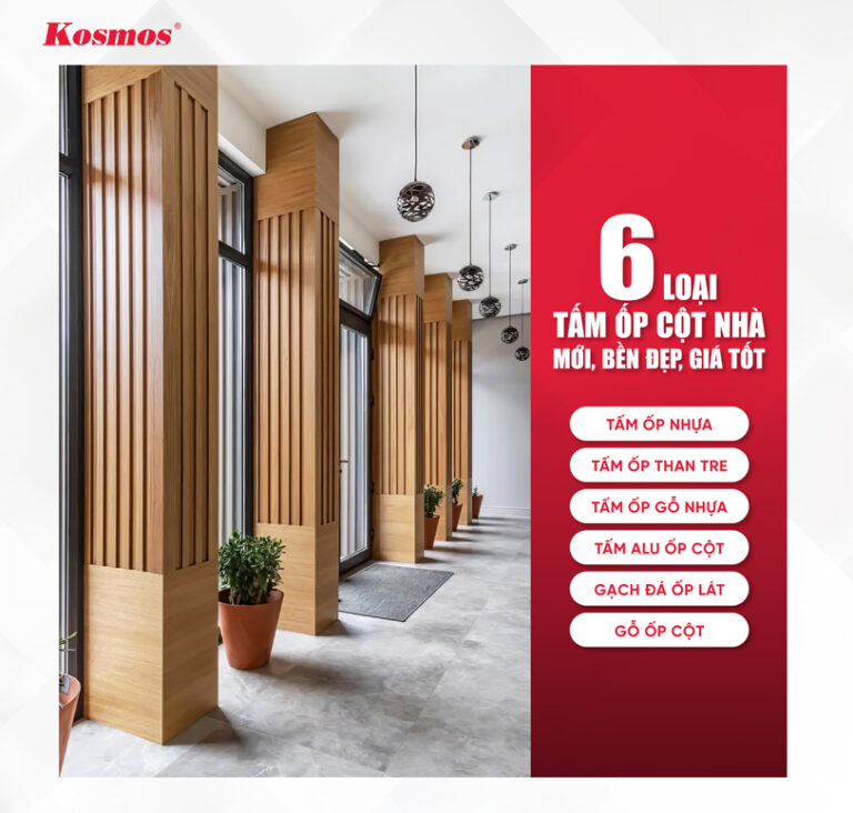 6 types of new, durable, beautiful, good price column panels 2025