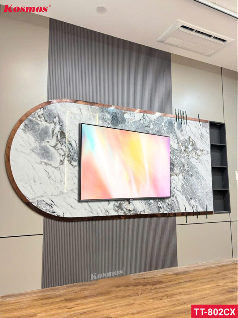 33+ mẫu vách tivi đẹp cho phòng khách, phòng ngủ 2025